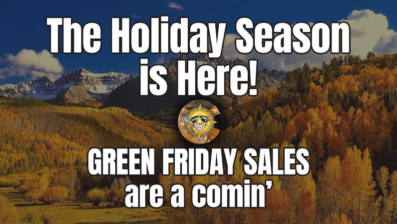 November Sales: The Holiday Season Is Here! GREEN FRIDAY Sales Are A ...