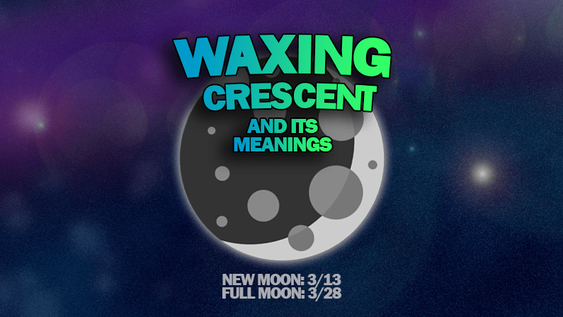 Waxing Crescent and its meanings | Eight Lunar Phases - Headed West